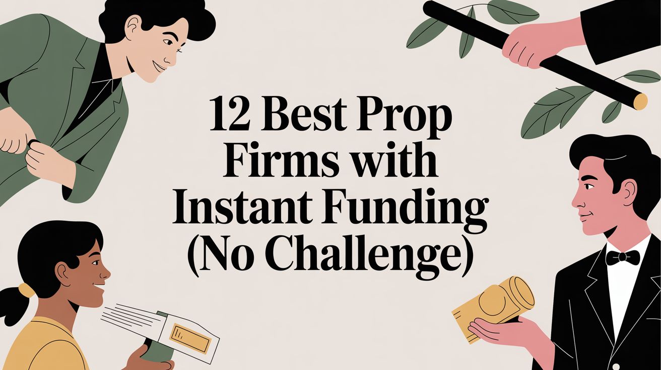 12 Best Prop Firms with Instant Funding (No Challenge)