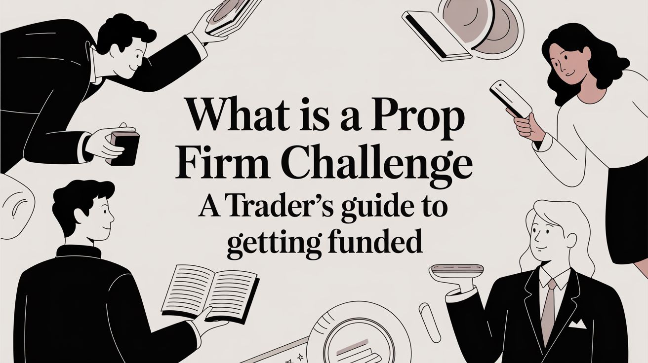What Is a Prop Firm Challenge A Trader's Guide to Getting Funded