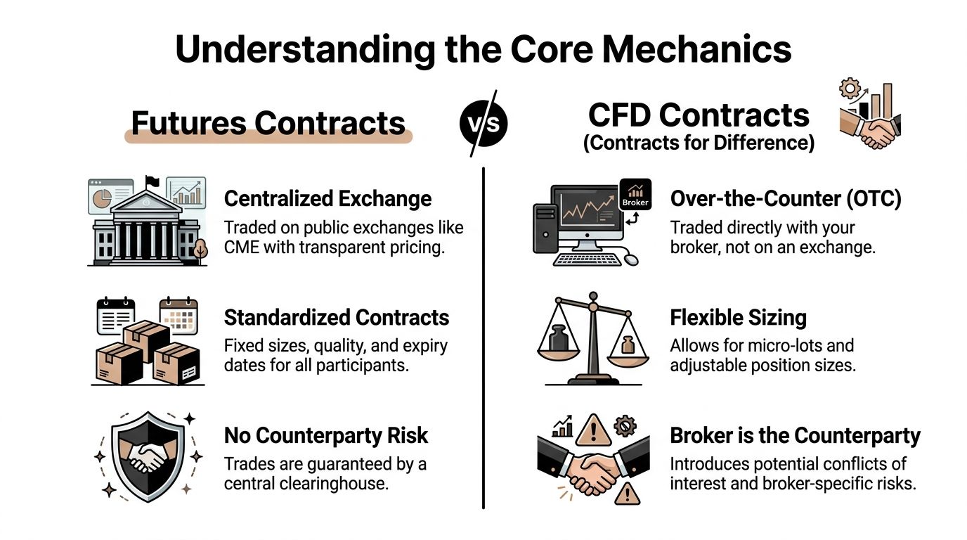 CFD vs Futures Contract: A Trader's Complete Guide for 2026