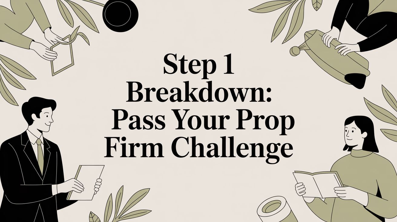 Step 1 Breakdown: Pass Your Prop Firm Challenge in 2026